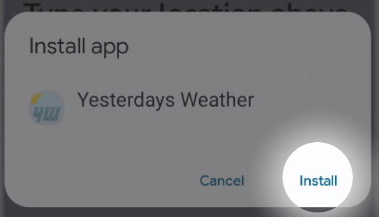 Yesterdays Weather - Today's weather compared to yesterdays