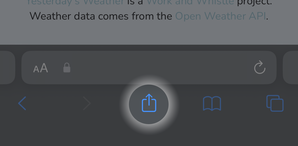 Yesterdays Weather - Today's weather compared to yesterdays